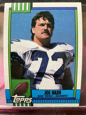 1990 Topps Football Joe Nash #343 Seattle Seahawks | eBay