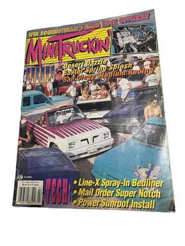 Mini Truckin' Magazine July 1994 Volume 8 Number 4 Minitruckin Trucking ...