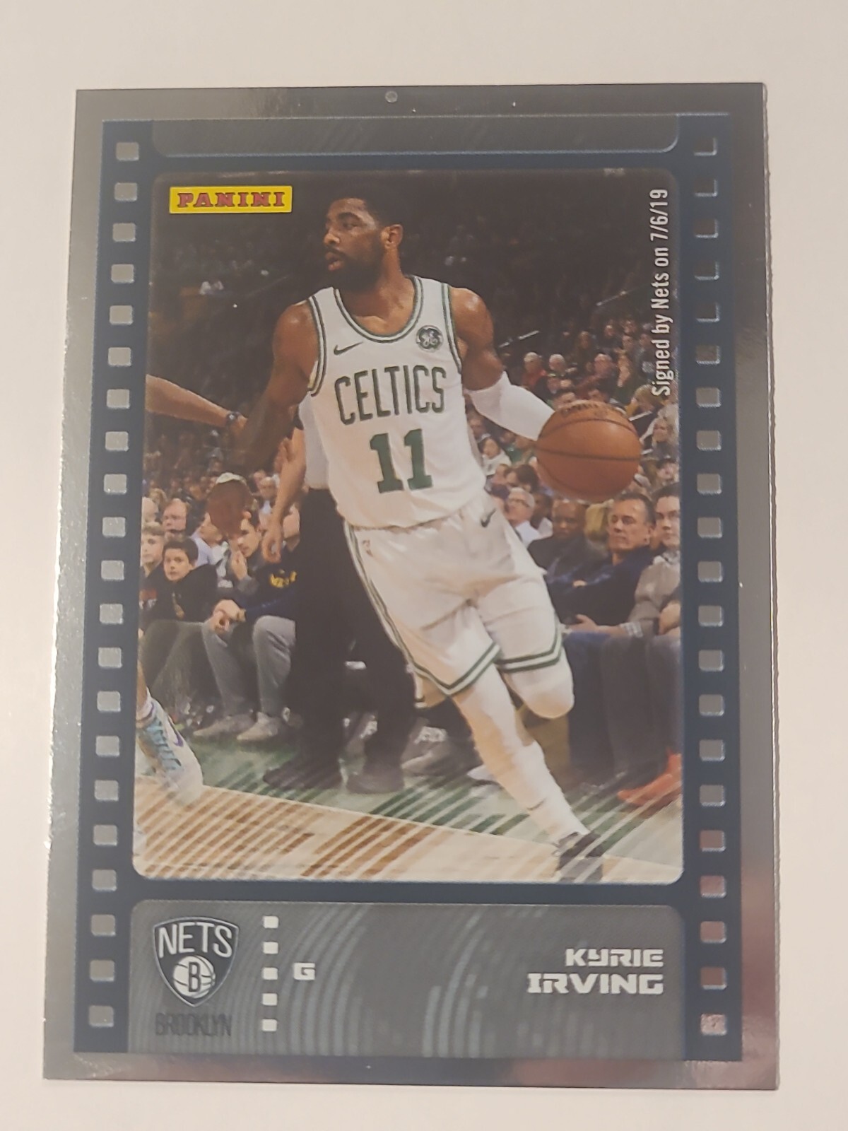 2019-20 Panini NBA Sticker & Card Collection Silver Foil Kyrie Irving ...