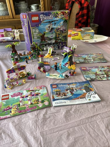 Lego 41036 41165 41140 Friends, Frozen, Princess, 3 Complete Sets ...