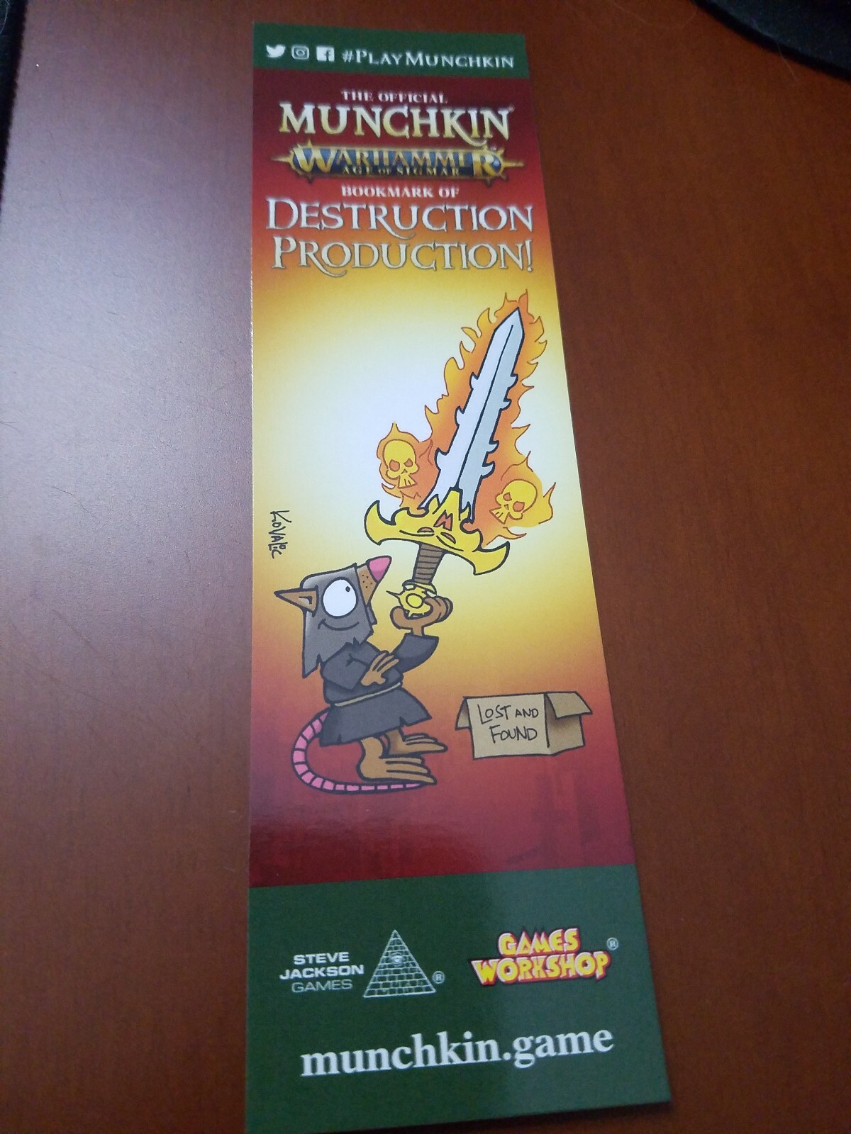 Munchkin Warhammer 40K Age of Sigmar DESTRUCTION PRODUCTION! Promo ...
