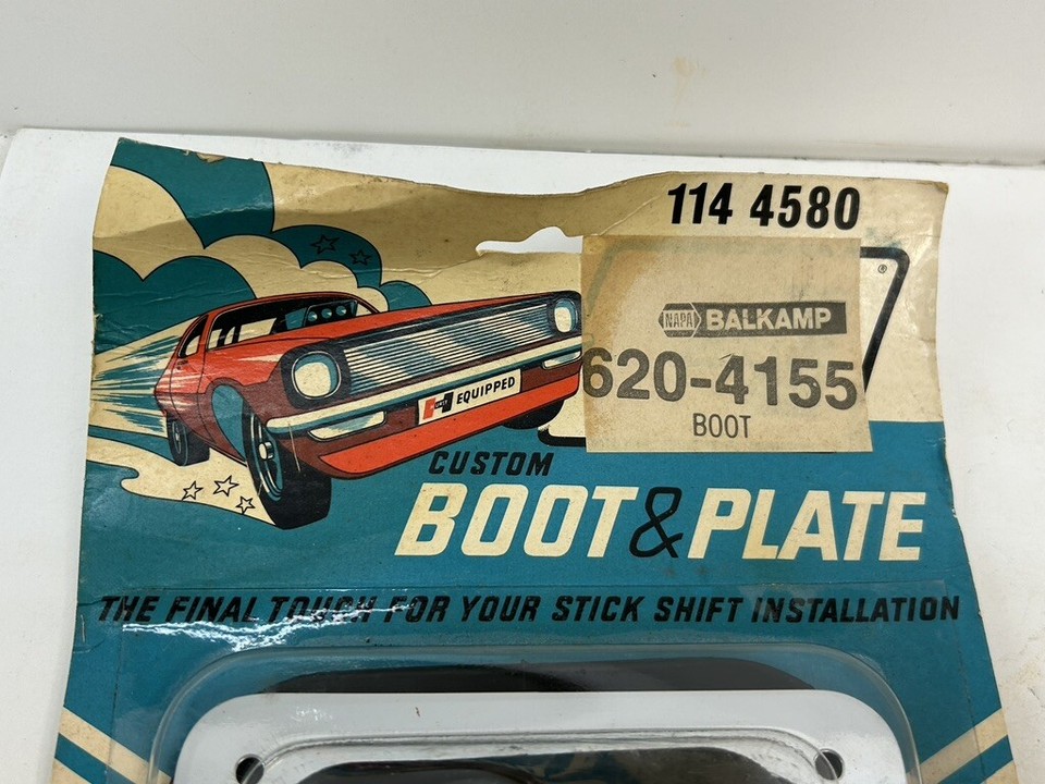 Hurst Shifters NOS Shifter Boot & Plate for Square Shifters No. 1144580 ...
