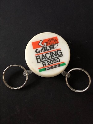 Vintage Advertising keychain Galp Portugal Petrol oil Racing R2050 ...