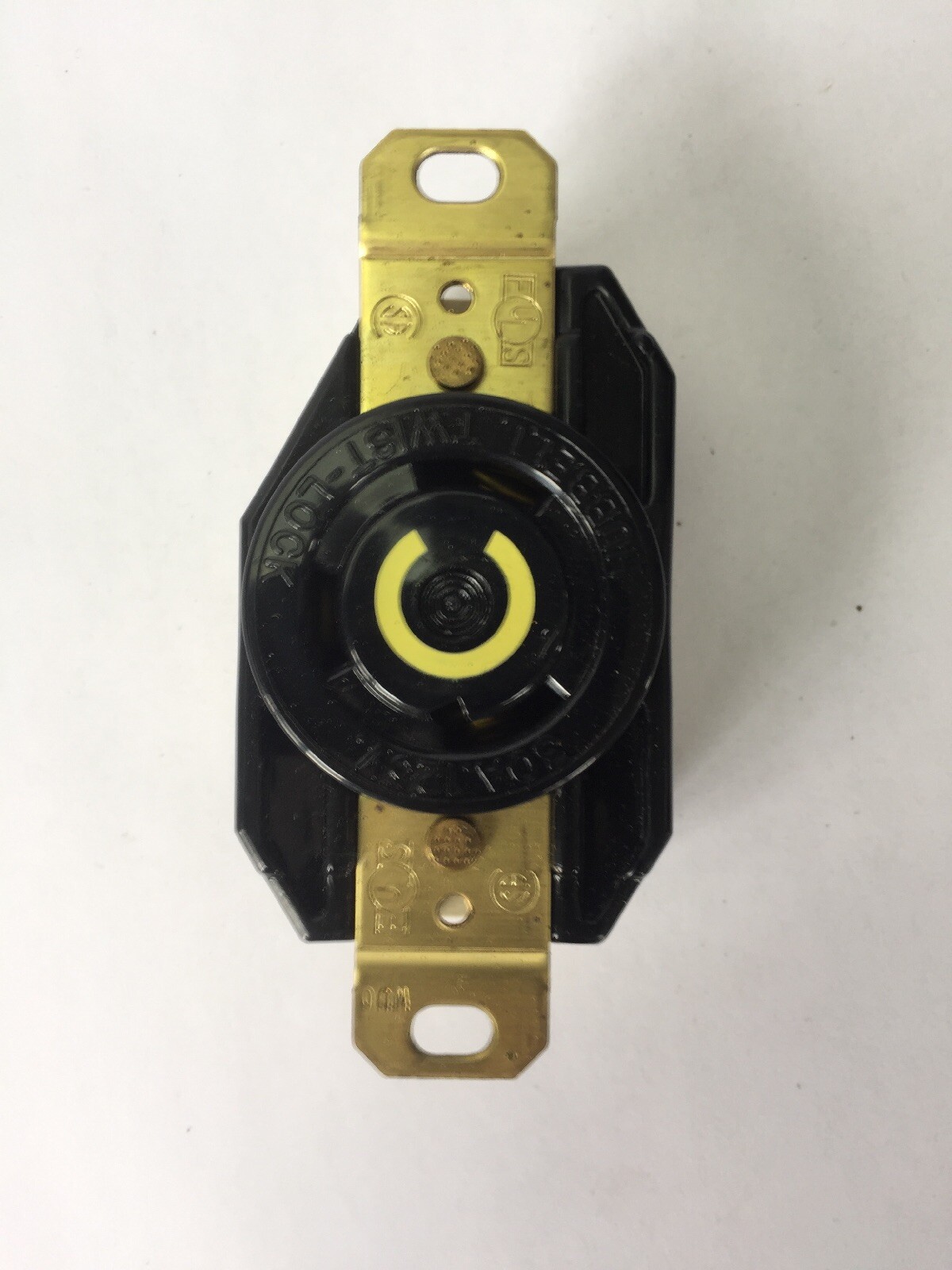 HUBBELL HBL2610 HBL TWIST-LOCK RECEPTACLE 30A 125V 2 POLE 3 WIRE ...