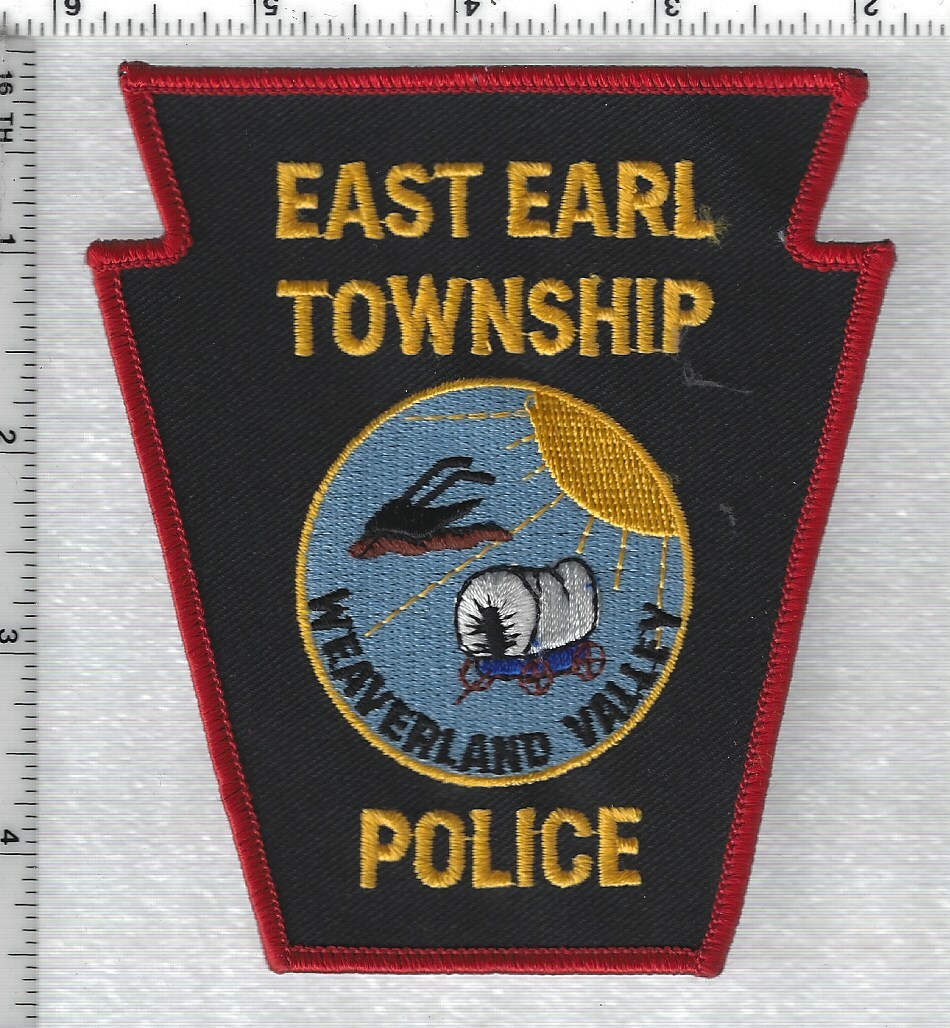 East Earl Township Police (Pennsylvania) Shoulder Patch | eBay