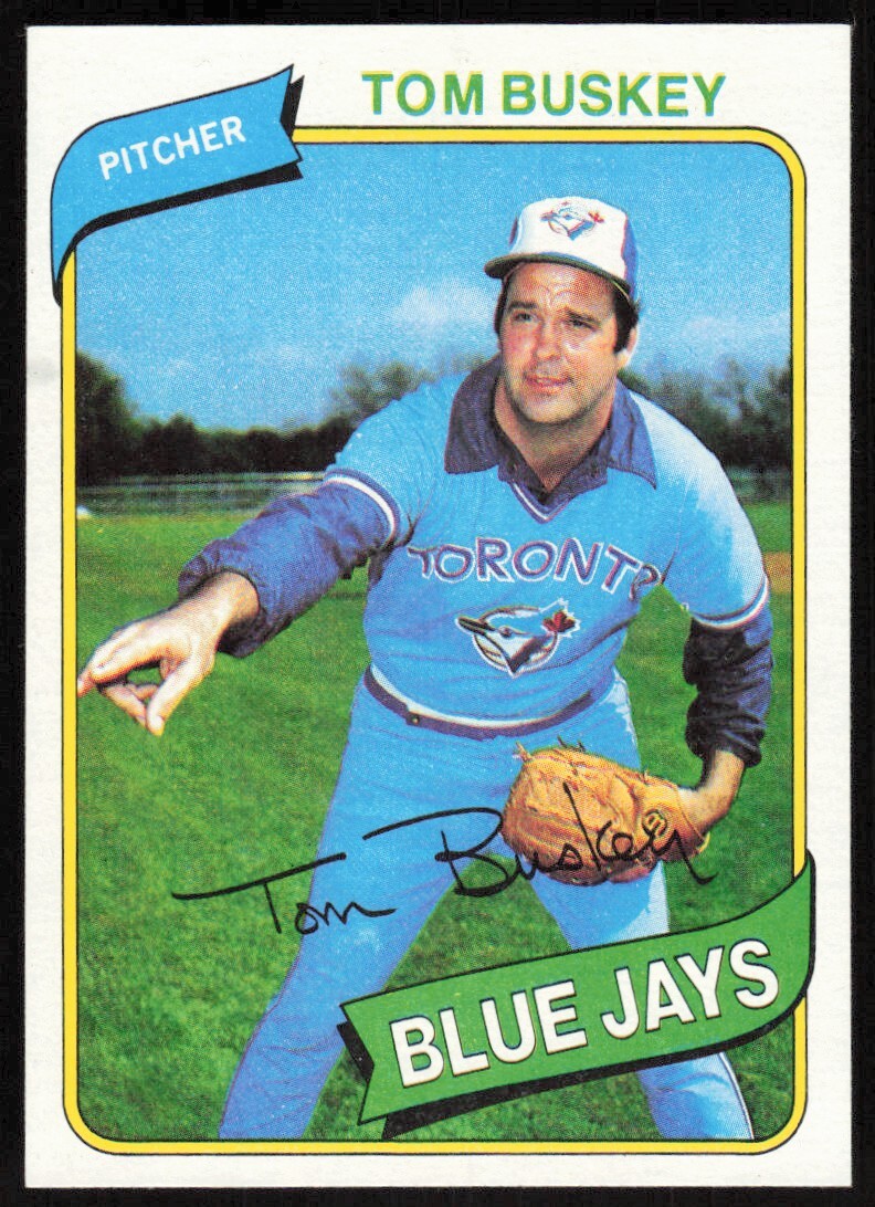 1980 Topps Tom Buskey Toronto Blue Jays #506 | eBay