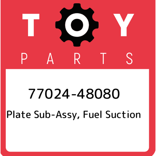 77024-48080 Toyota Plate sub-assy, fuel suction 7702448080, New Genuine ...