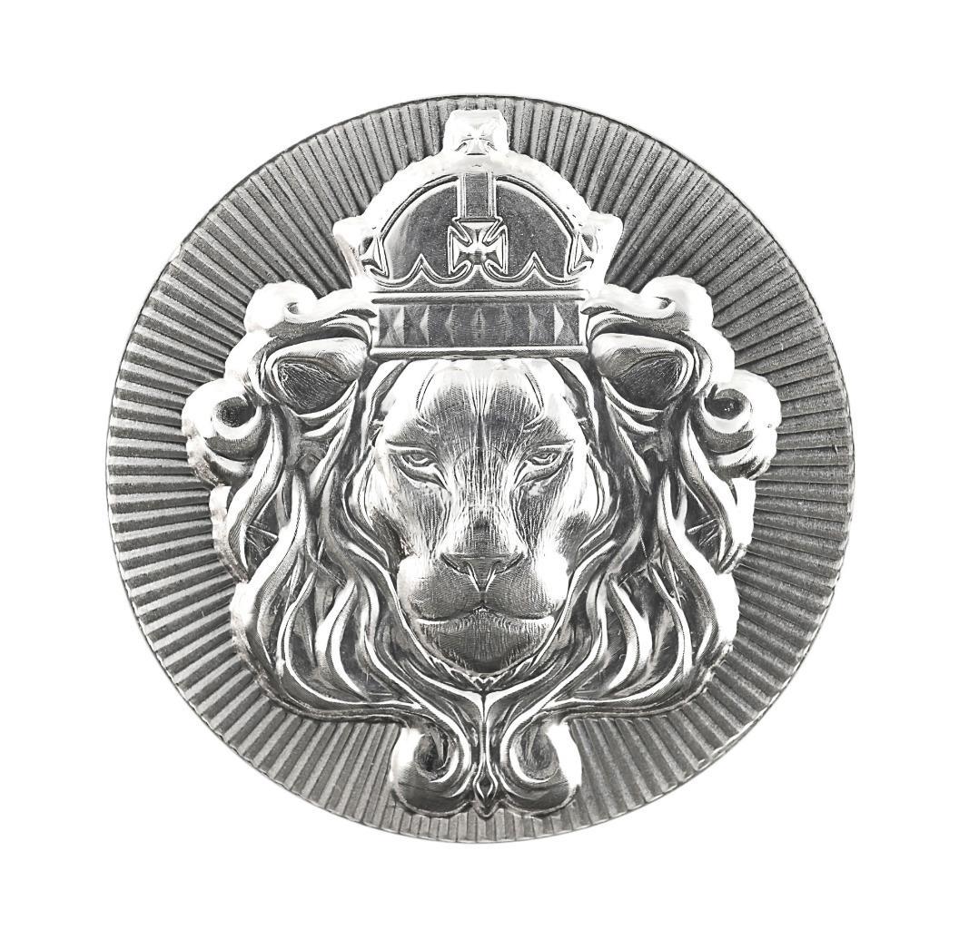 1 x 5 oz .999 Silver STACKER ROUND by Scottsdale Mint - 5 oz .999 ...