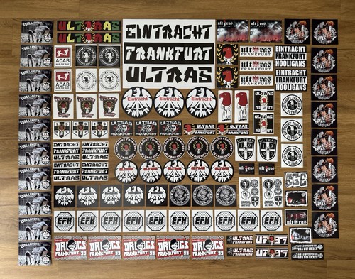 Eintracht Frankfurt Aufkleber Sammlungsauflösung SGE Sticker Ultras ...