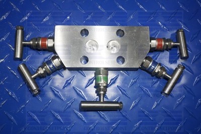 EMERSON MANIFOLD C305131124-0300 5 VALVE MANIFOLD | eBay