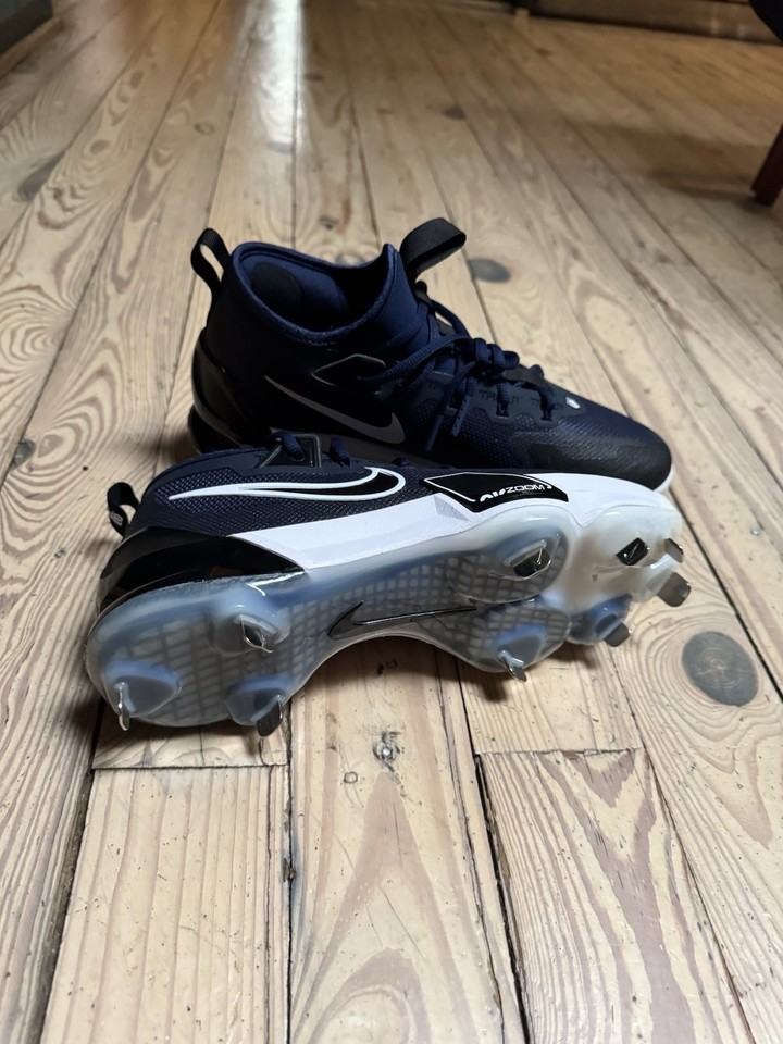 Nike Force Zoom Trout 9 Elite Navy Baseball Cleats Men's FB2906-400 ...