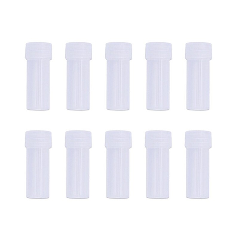 10pcs Sewing Needle Tube Felting Needle Bottle Box Pin Storage Tube ...