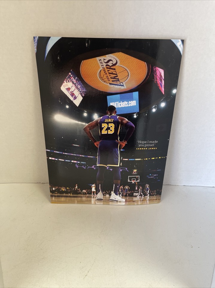LEBRON JAMES MAGAZINE 2020 NBA CHAMPIONS LOS ANGELES LAKERS BAUER MEDIA ...