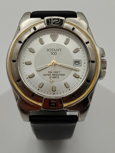Botany 500 Dual Tone Men's Date Watch | eBay