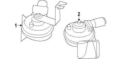 BMW 61337300976 GENUINE OEM HORN | eBay
