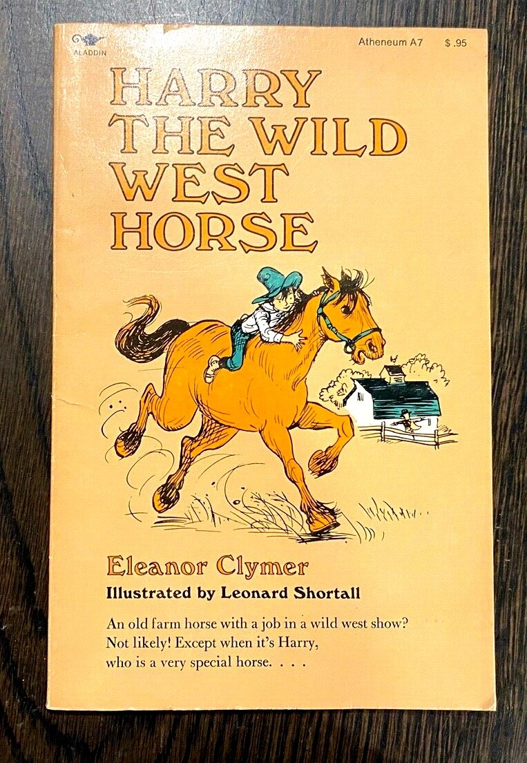 VINTAGE: Harry the Wild West Horse Eleanor Clymer 1963 edition PB | eBay