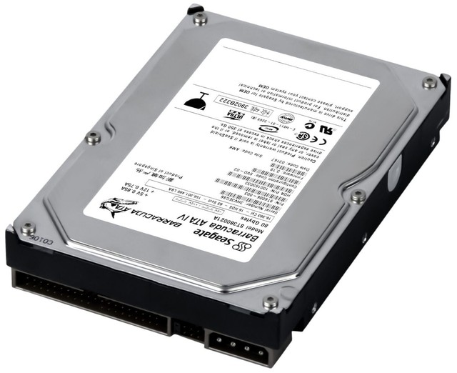Seagate Barracuda ATA IV 80GB,Internal,7200 RPM,8.89 cm (3.5 ...