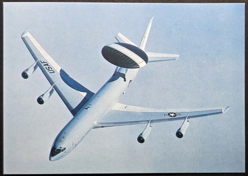 Vintage - Airport Airplane P316 BOEING E-3 SENTRY 552 ND AWACS Wing ...