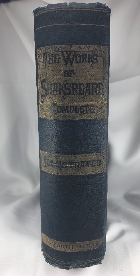 The Works Of Shakespeare Complete Illustrated R. Worthington 1884 | eBay