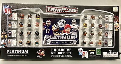 NFL TeenyMates Football Platinum Superstar Collector Set Superstar ...