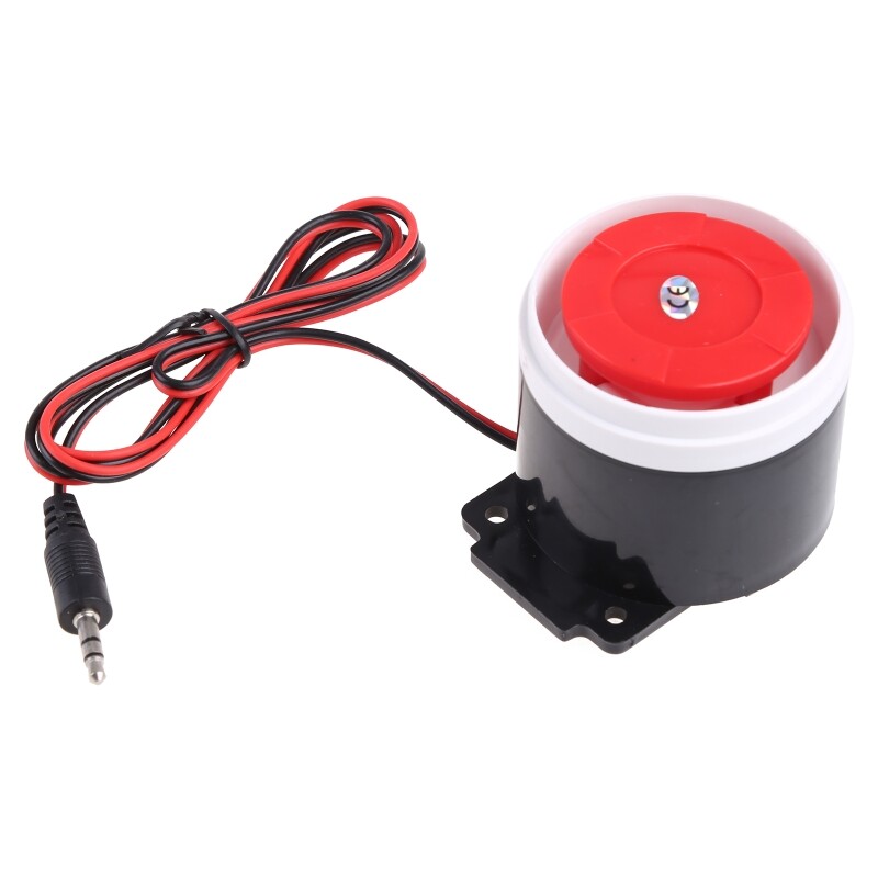 New Wired Mini Horn Siren Home Security Sound Alarm System 120dB DC 12V ...