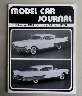 Model Car Journal Magazine, #74 (1989). N.O.S. Excellent Condition | eBay