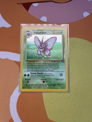 Pokémon TCG Venomoth Jungle 13/64 Holo Unlimited Holo Rare | eBay