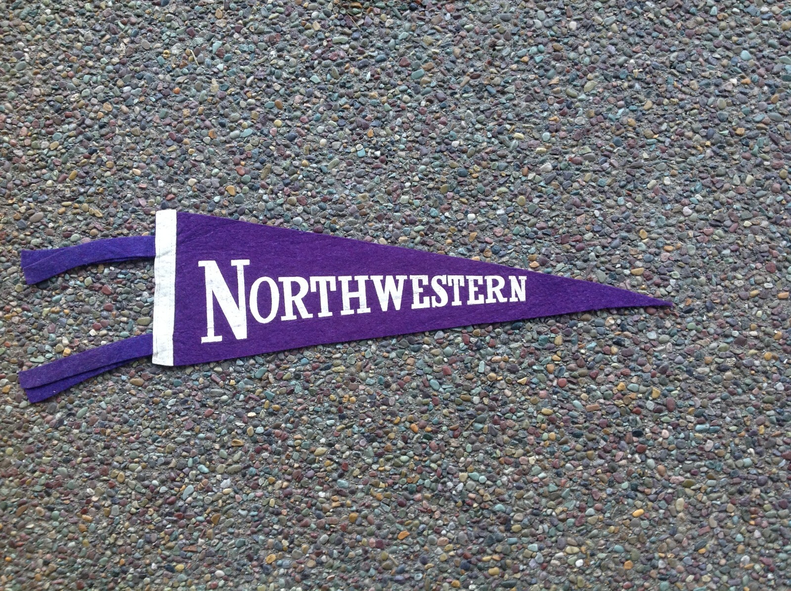 NORTHWESTERN UNIVERSITY Pennant the Wildcats of Evanston, Illinois | eBay