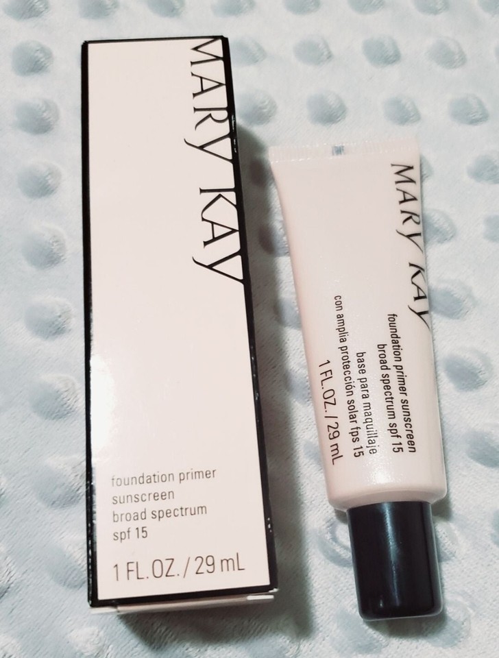 Mary Kay Foundation Primer Sunscreen SPF 15.New In Box. | eBay