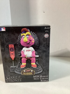 Slider Cleveland Indians Game of Thrones Iron Throne GOT Bobblehead MLB ...