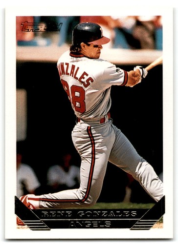 1993 Topps Gold Rene Gonzales California Angels #266 | eBay
