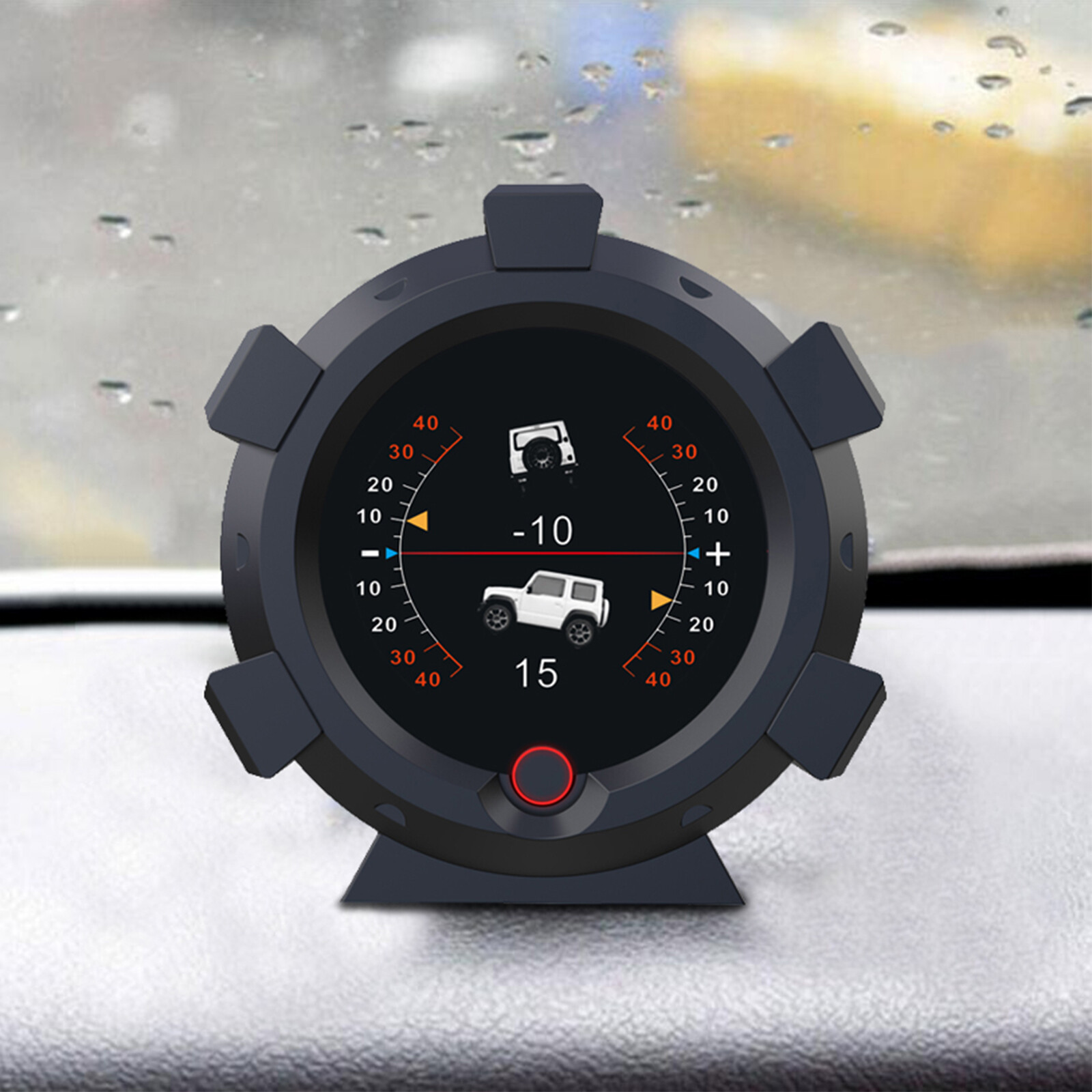 Car Digital GPS Speedometer 4x4 Inclinometer Compass Level Tilt Gauge ...