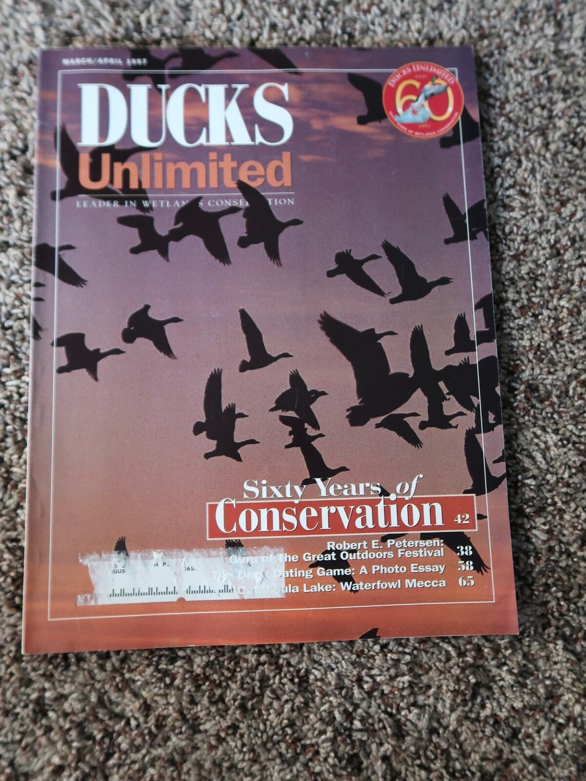📌 LOT of 3 vintage Ducks Unlimited bird hunting magazines mallards guns ...