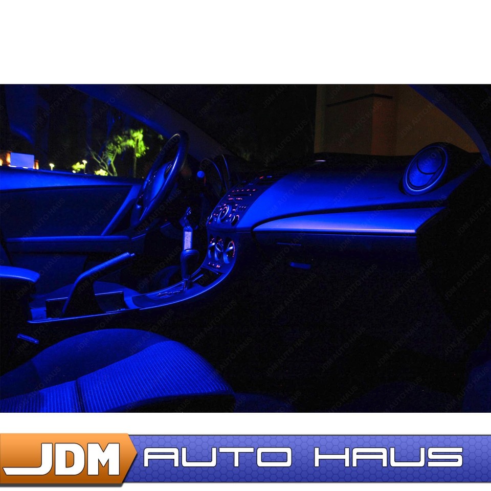 11x Blue Interior Map Dome LED Lights Package Kit Fit 2011-2015 Kia ...