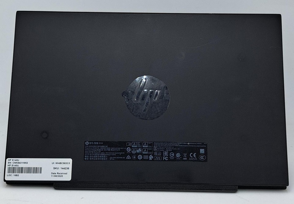 HP S14 14" Portable Monitor 1600 X 900 #144236# | eBay