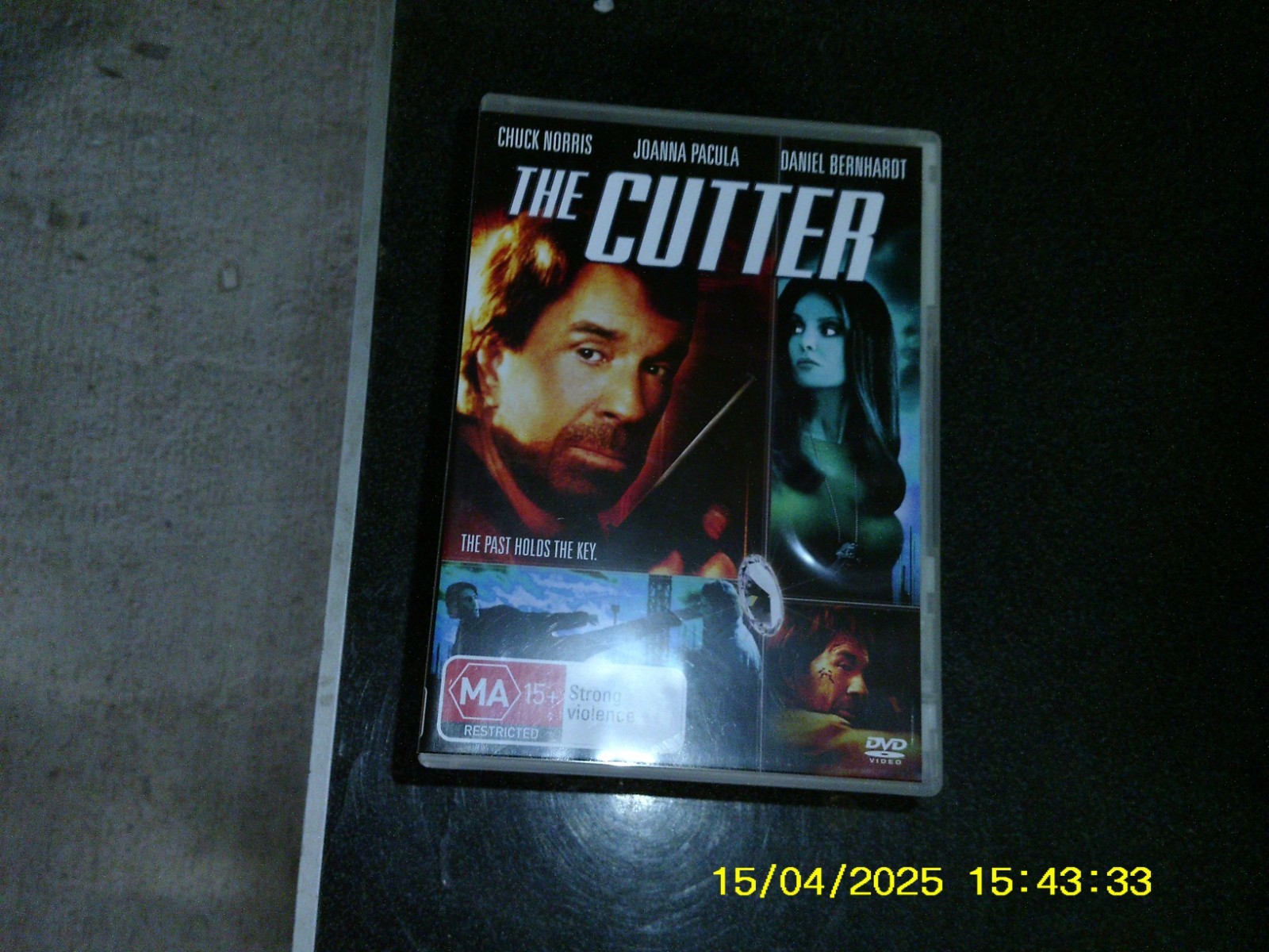 The Cutter PAL Movie DVD R4 VGC Chuck Norris t510 | eBay UK