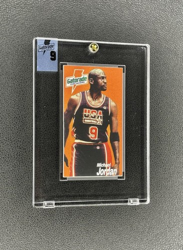 1992 Michael Jordan Team USA Basketball Gatorade Sticker #9 Sealed | eBay