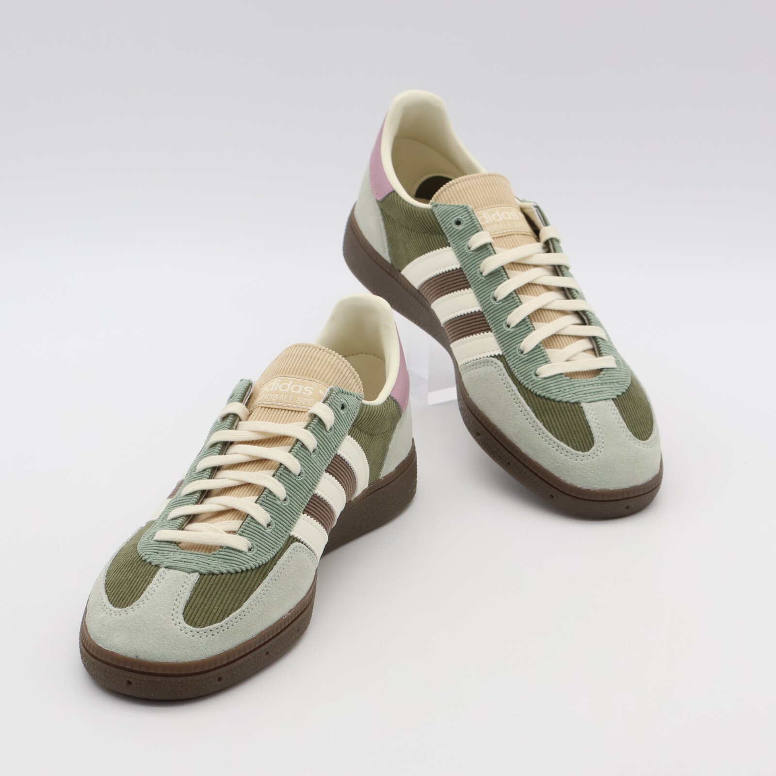 IH4891 adidas Originals Handball Spezial Silver Green Cream White (Men ...