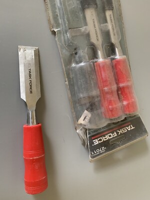 TASK FORCE 3-Piece Wood Chisel Set #270117 ~ NEW open box | eBay