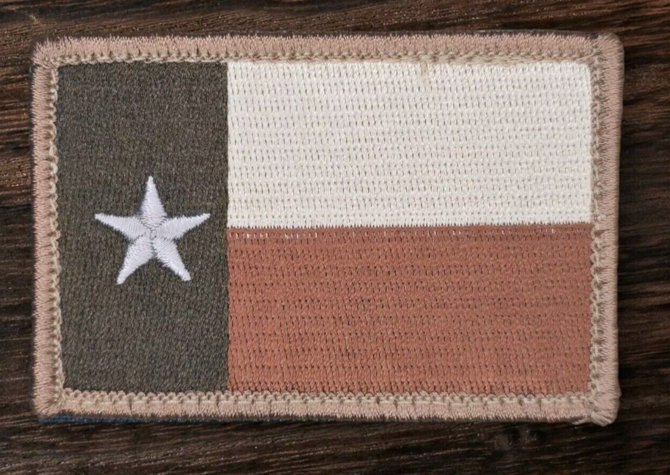 TEXAS FLAG LONE STAR TX STATE DESERT TACTICAL ARMY HOOK MORALE PATCH | eBay