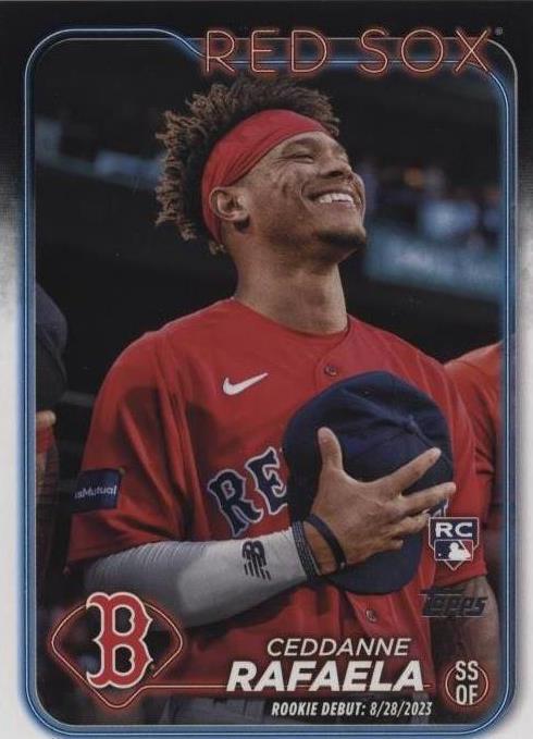 2024 Topps Update Series - Rookie Debut Ceddanne Rafaela #US110 Hat ...