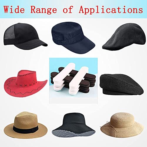 20 Pcs Hat Size Reducer Hat Self Adhesive Foam Reducing Tape for Caps ...