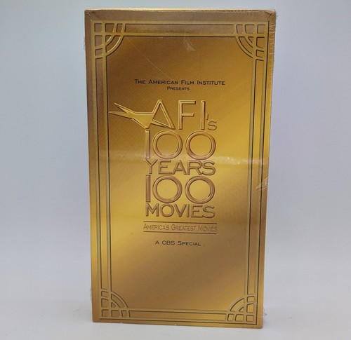AFI 'S 100 Years 100 Movies VHSNEW SEALED American Film Institute CBS ...