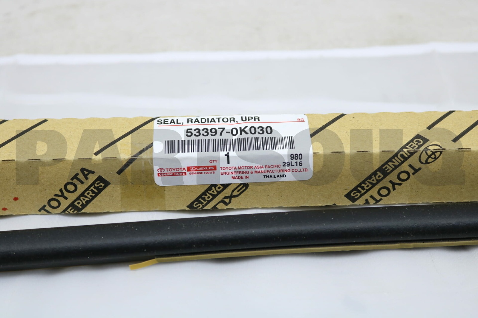 533970K030 Genuine Toyota SEAL, RADIATOR GRILLE, NO.1 53397-0K030 | eBay