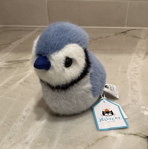 Jellycat Birdling Blue Jay Authentic NWT Brand New with Tags bird Ships ...