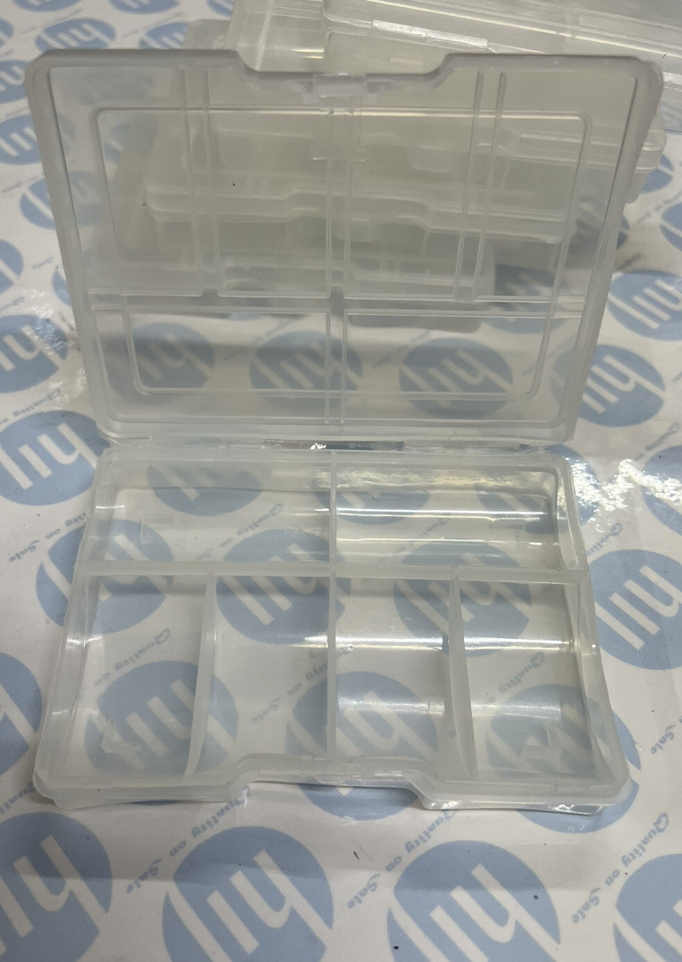 #fishing hook storage box pack of 5 11.7cm x 8.7cm 6 compartment pre ...