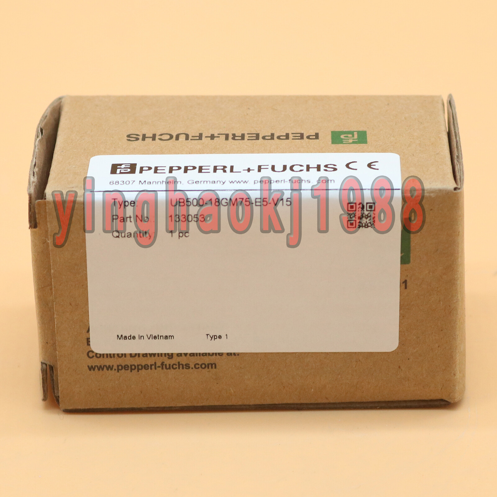 New ultrasonic sensor For Pepperl+Fuchs UB500-18GM75-E5-V15 Free ...