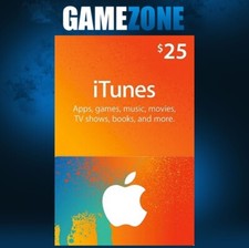 iTunes Gift Card $25 Dollar - USA for sale online | eBay