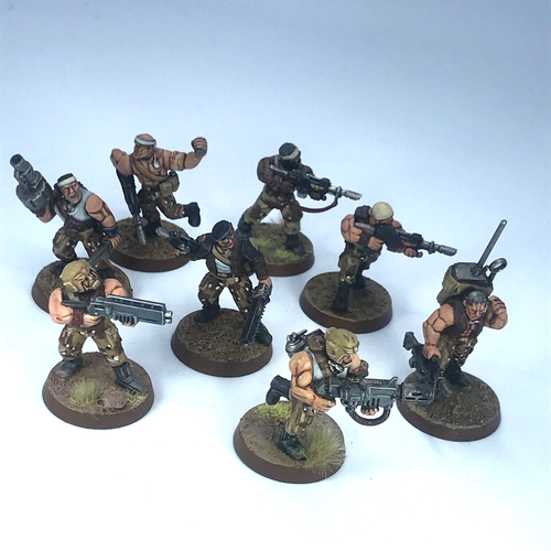 Catachan Infantry Section Imperial Guard - Warhammer 40K Painted GW ...