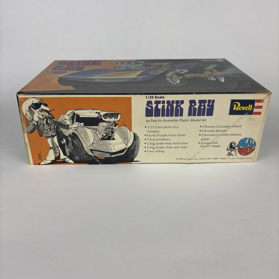 Revell Dave Deal STINK RAY Deals Wheels Original Issue 1970s VINTAGE H ...